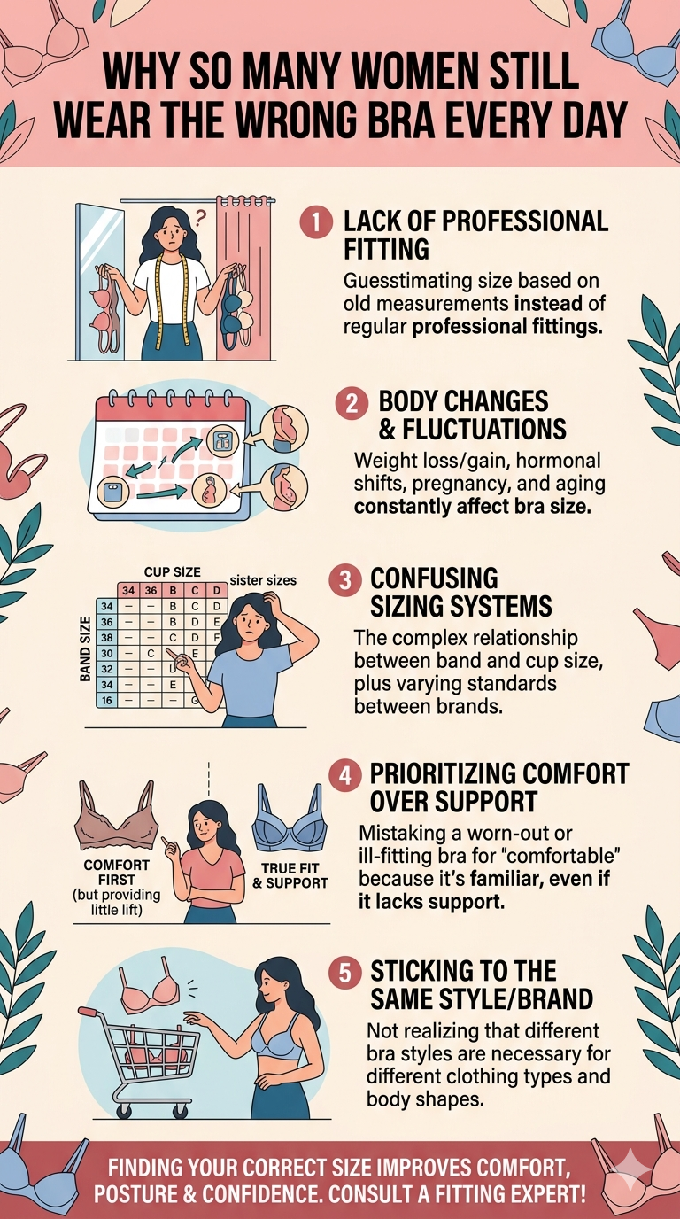 Why so Many Women Still wear the wrong bra everyday – Bruchiclub
